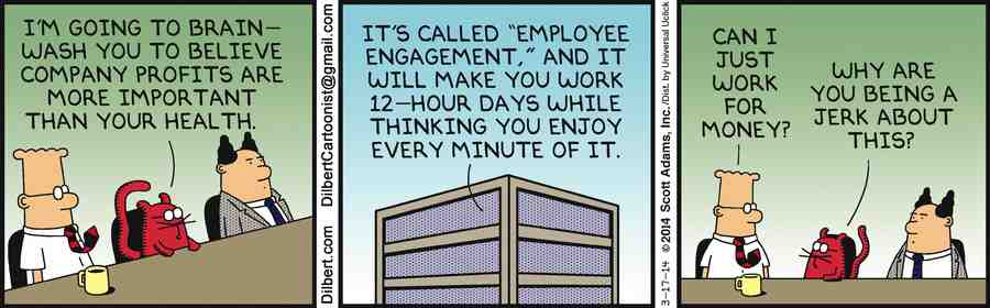 Dilbert employee engagement.jpg | Rural Mail Talk